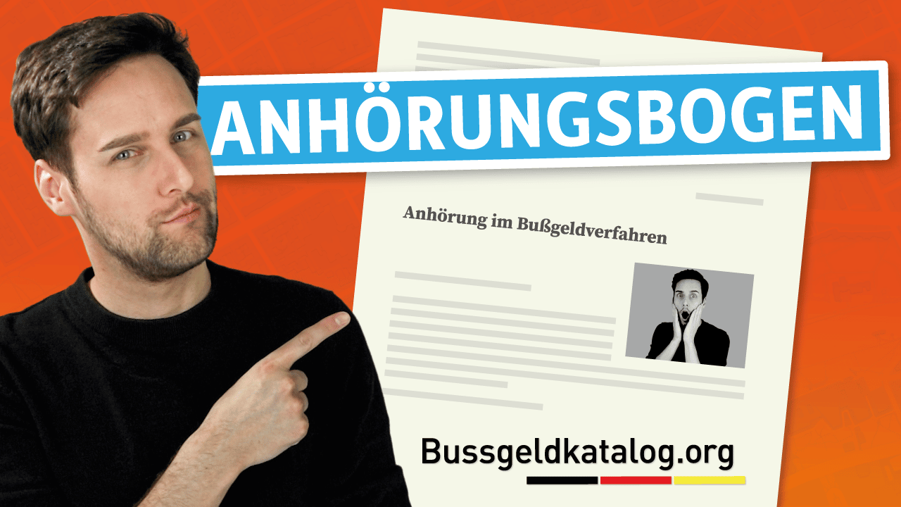 Anhorung Im Bussgeldverfahren Richtig Ausfullen