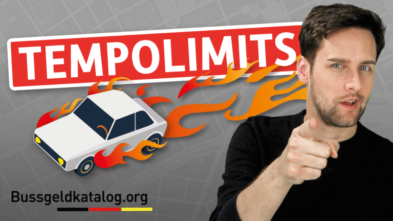 Das Tempolimit in Deutschland - Bußgeldkatalog 2026