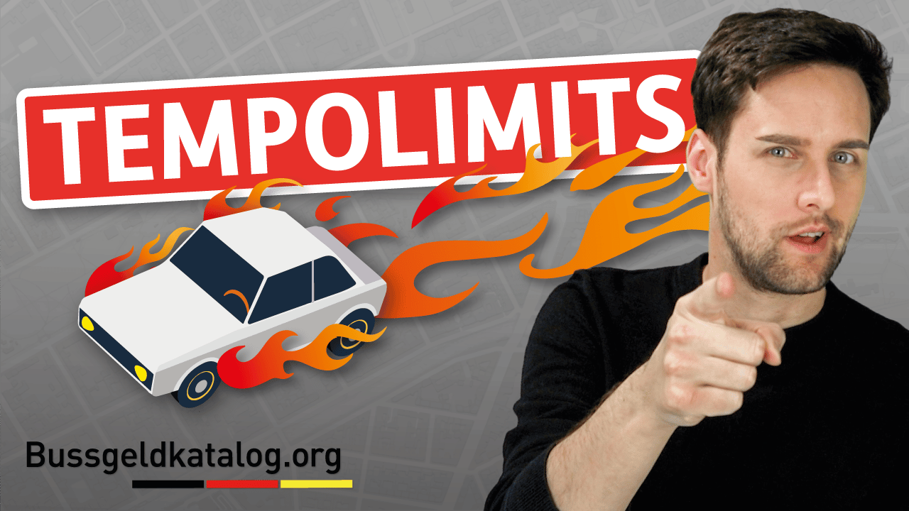 Das Tempolimit in Deutschland - Bußgeldkatalog 2026